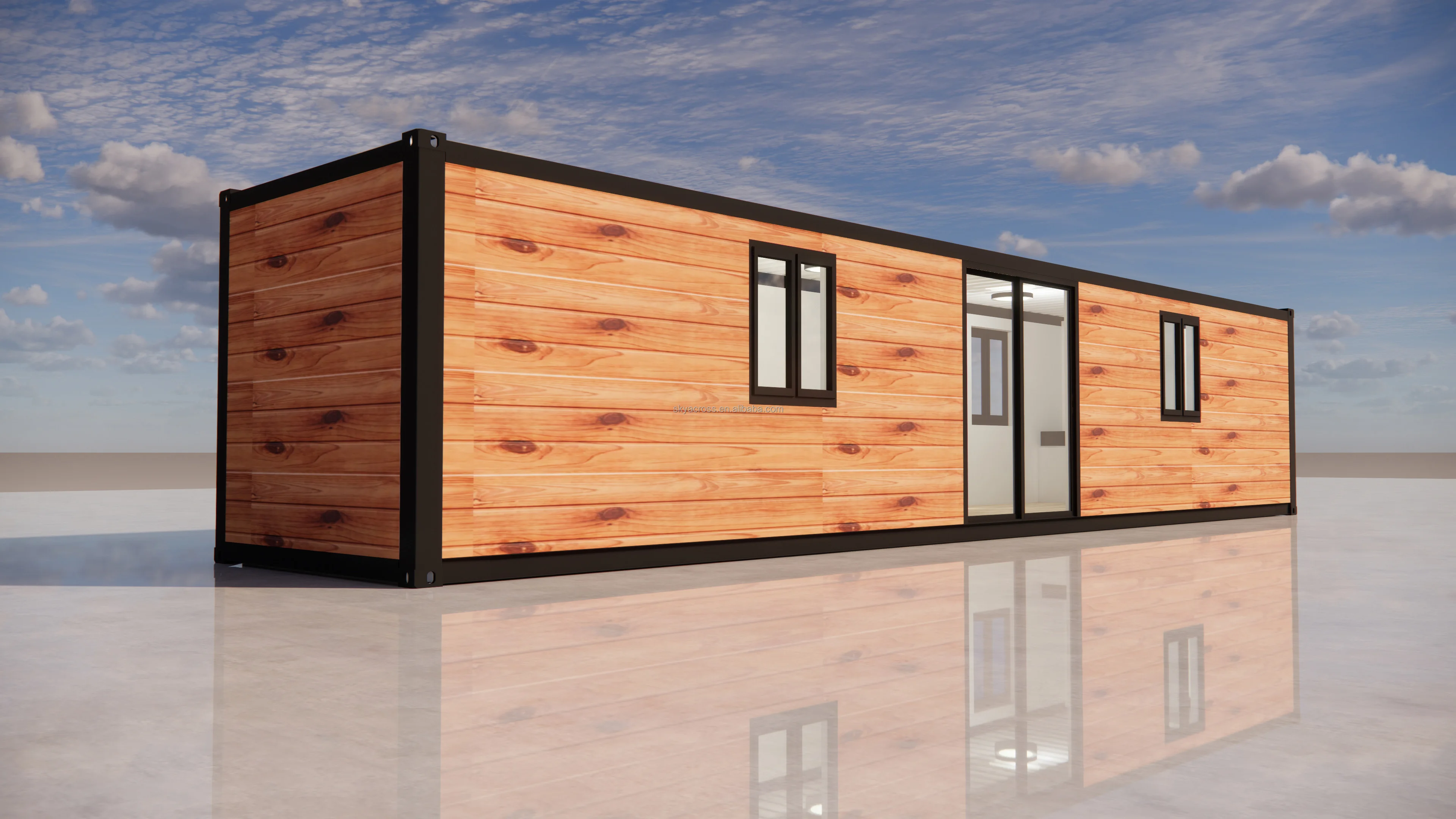 Modern 3 Bedroom Prefabricated Steel Structure Apartments