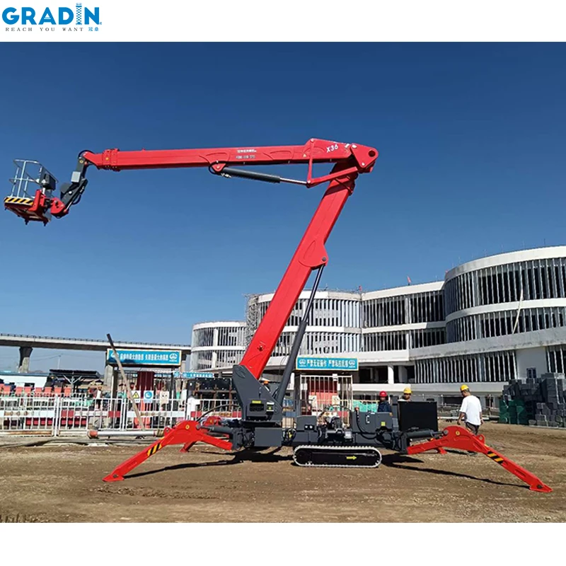 32m Crawler-type Bending Arm Aerial Work Platform - Buy Aerial Work ...