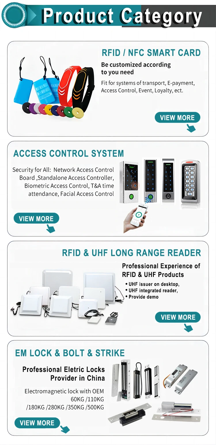 4G Communication Small Size Waterproof RFID Alarm System