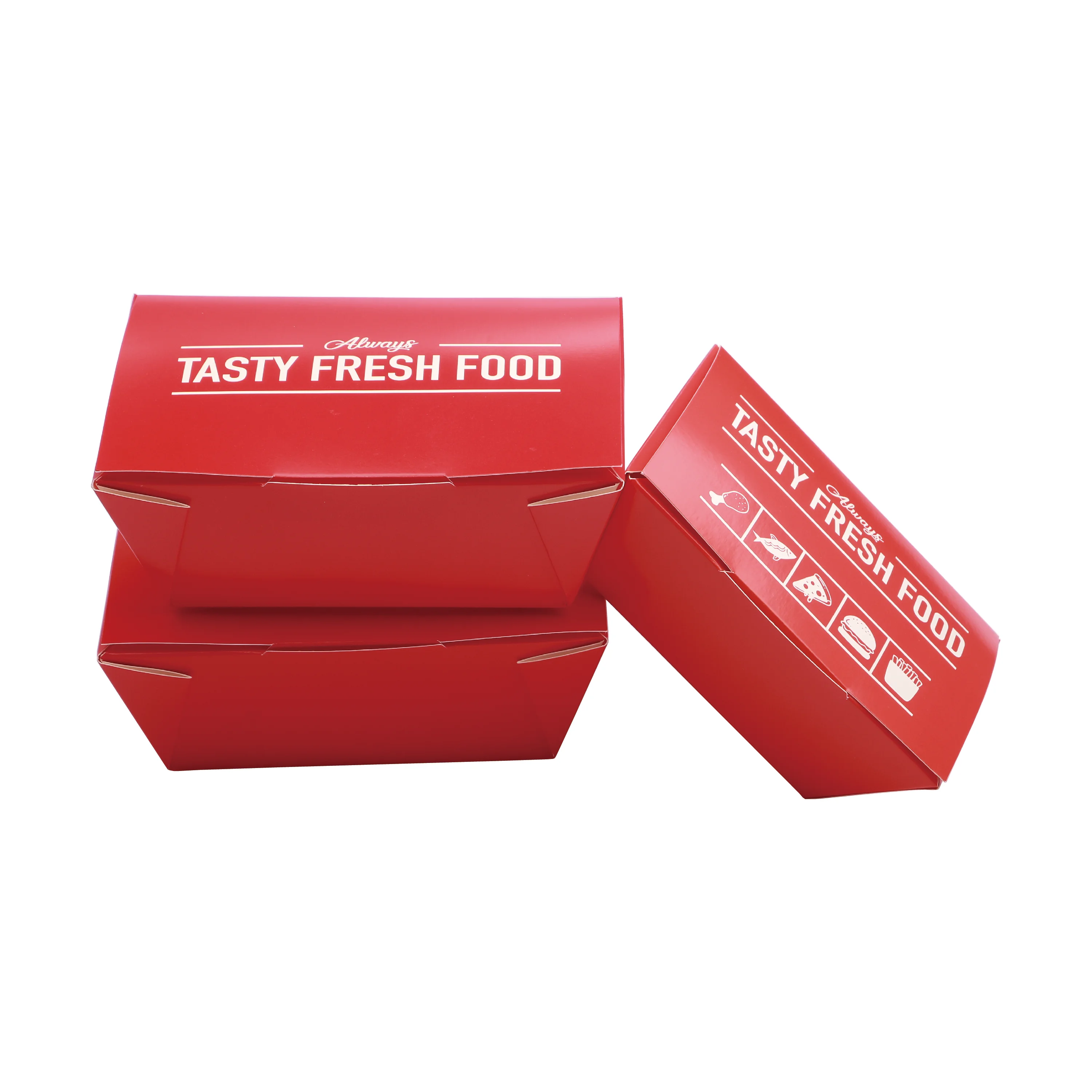 Disposable Foldable Biodegradable Take Away Food Carton Box - Buy Take ...