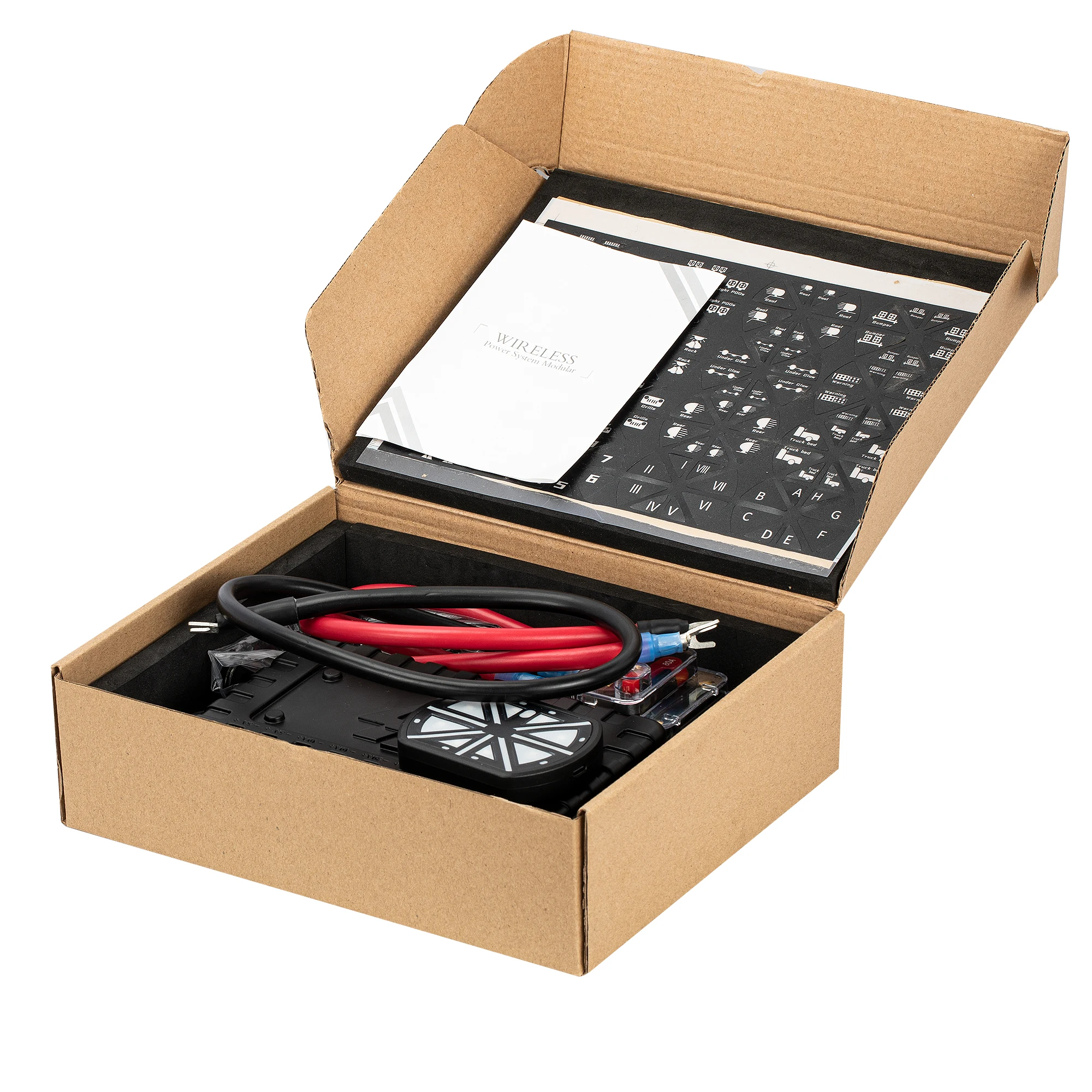 Universal Circuit 12v Control Relay Power System Box With On-off Led ...