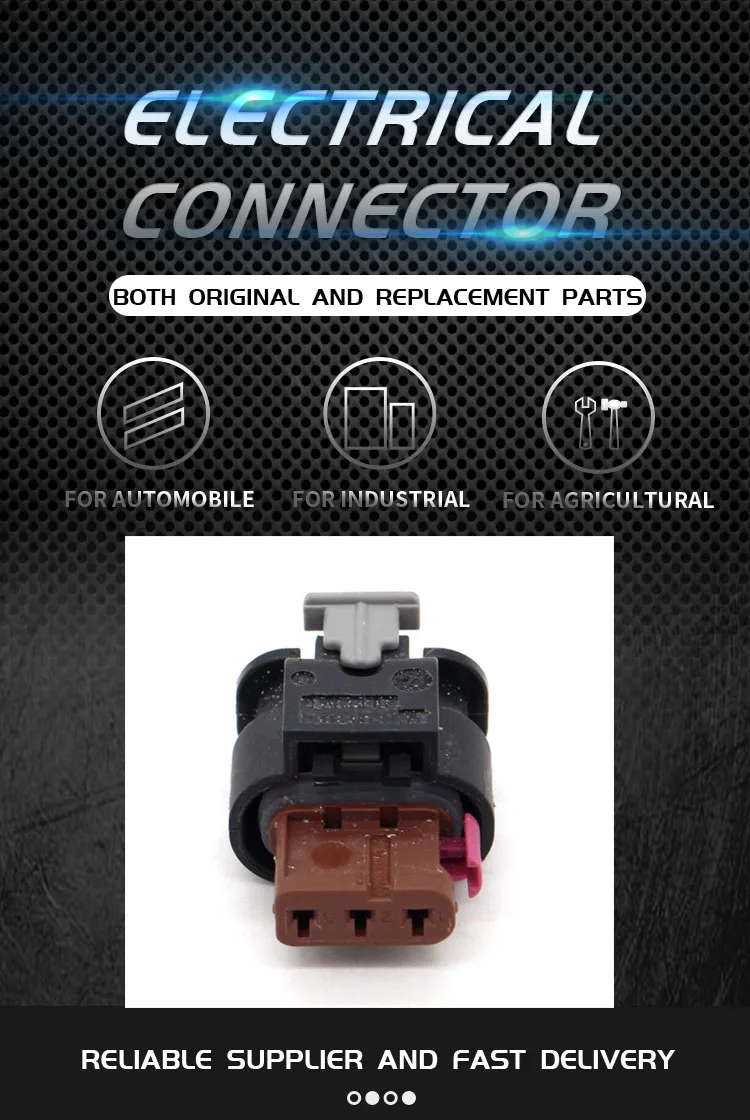 Fep 42831100 4f0973703a母1.2毫米3路密封连接器，适用于奥迪科达 - Buy Udi大众电连接器,密封连接器,3路母 ...