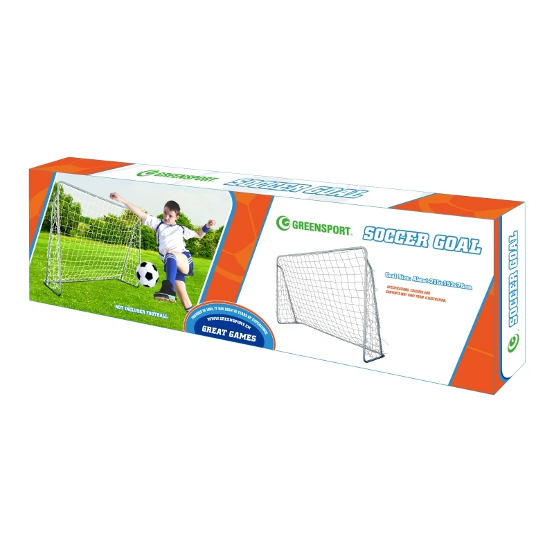 215x152x76cm Best Selling Metal Goal Football Training Equipment Soccer ...