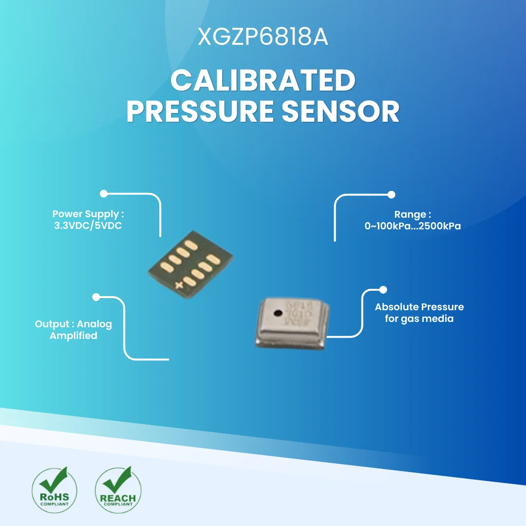 XGZP6818A Analog Pressure Sensor for Automotive Seat MAP