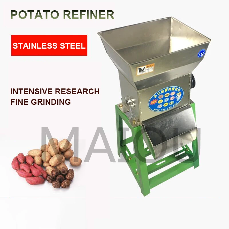 Sweet Potato Grating Root Pulp Separator Machine Pulverizer Mill ...