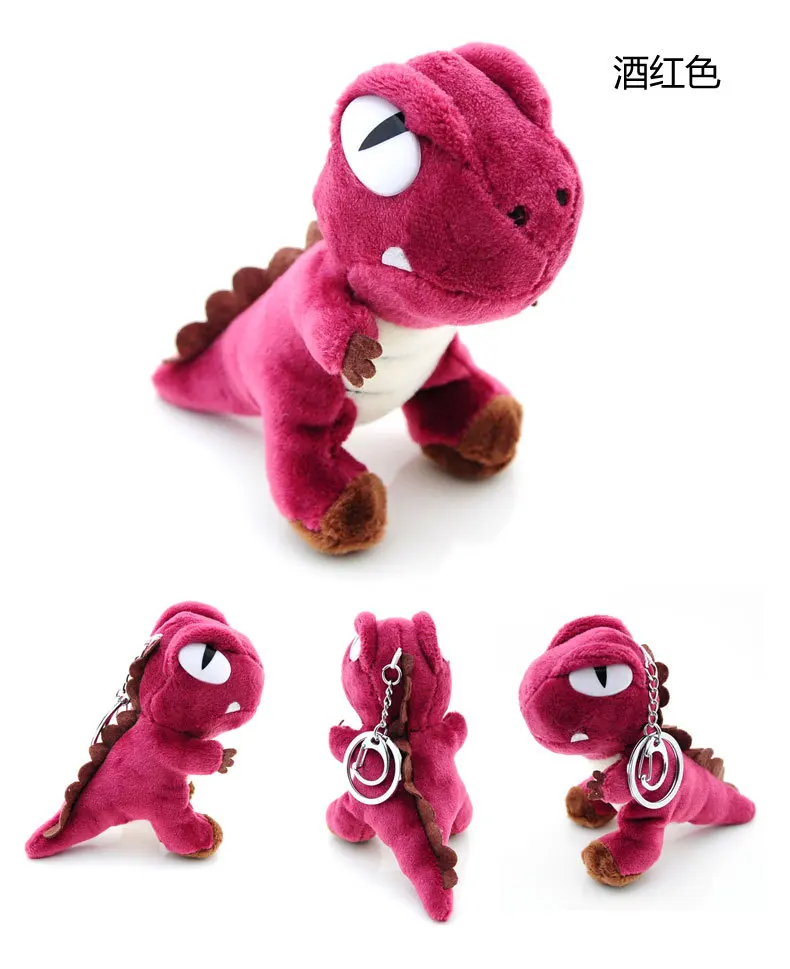 New Design Hot Selling Custom Mini Dinosaur Plush Keychain Cute Stuffed ...