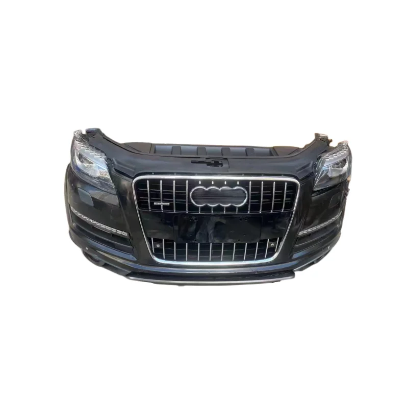 Original Q7 Car Bumpers For Audi Q7 Front Bumper Grille R Lamp Hood ...