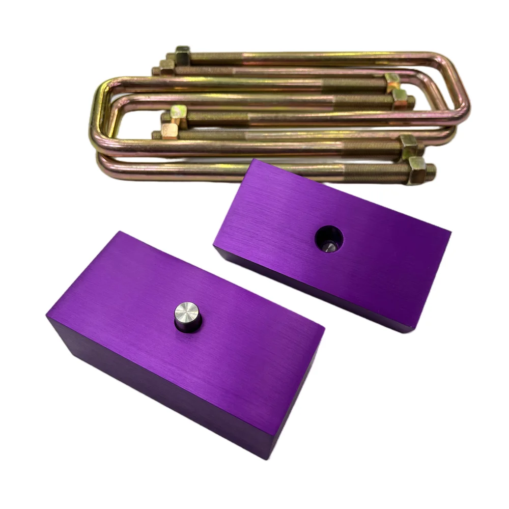 4x4 Suspension Lift Kit Leveling Kit Rear Lift Block Aluminum Solid ...