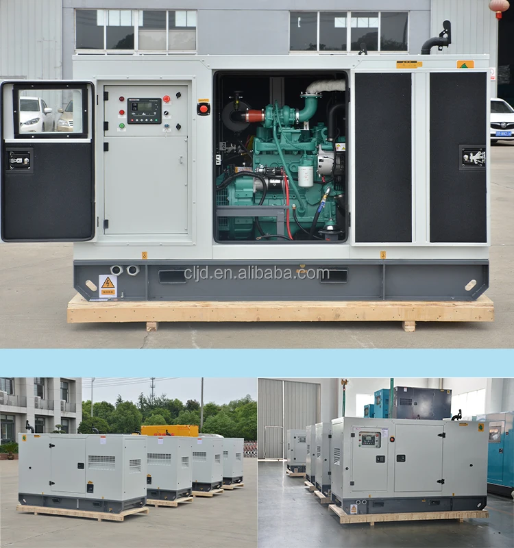 Mini Diesel Power Plant 50kw Genset With Cummins Engine - Buy Mini ...