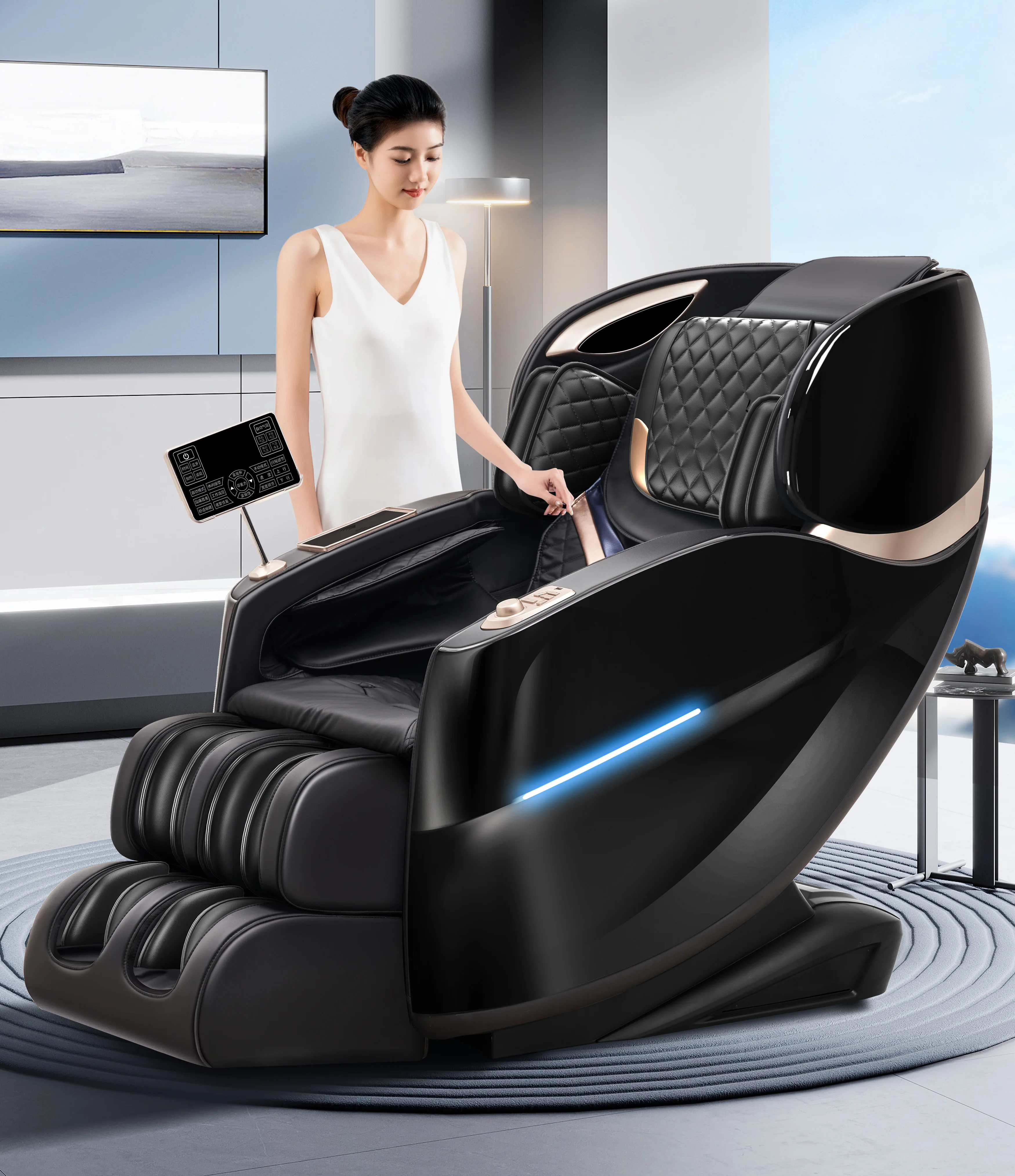 Electric Massage Chair for Nail Salon Foot Spa Beauty Salon