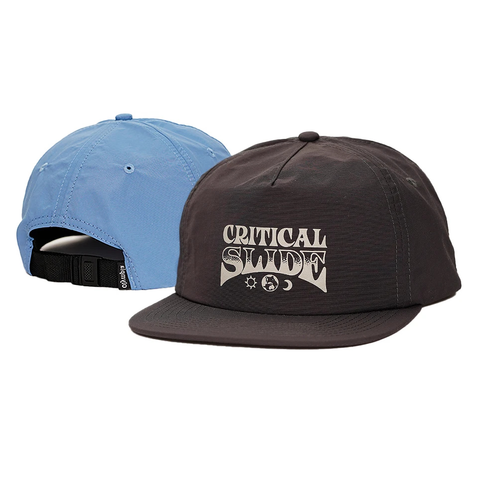 5 Panel Custom Print Logo Unstructured Waterproof Nylon Snapback Cap ...