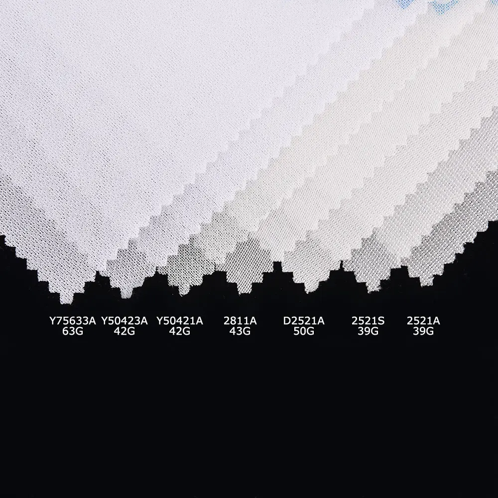 Wholesale Sparse Warp Knitted Elastic Interlining Fabric