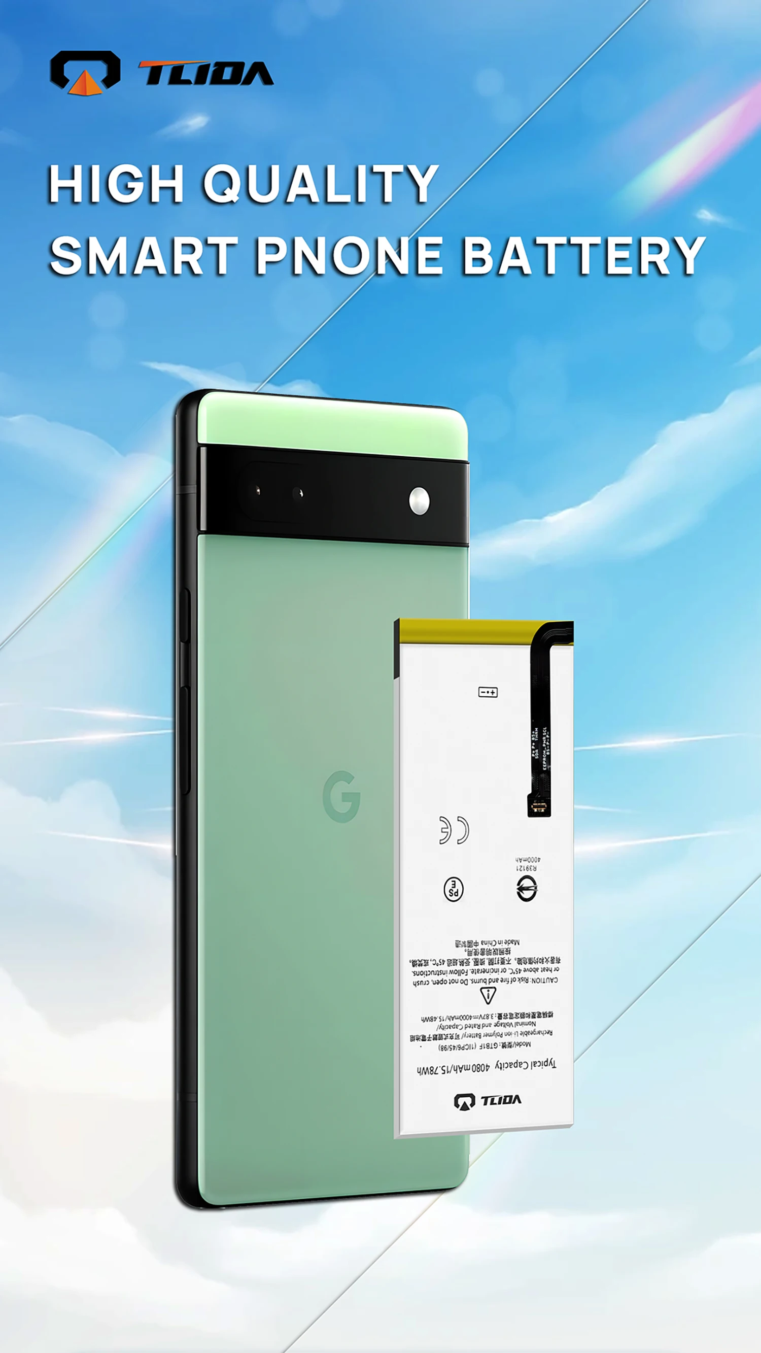 Gtb1f Factory Wholesale Price Battery For Google Pixel 5 Complete ...