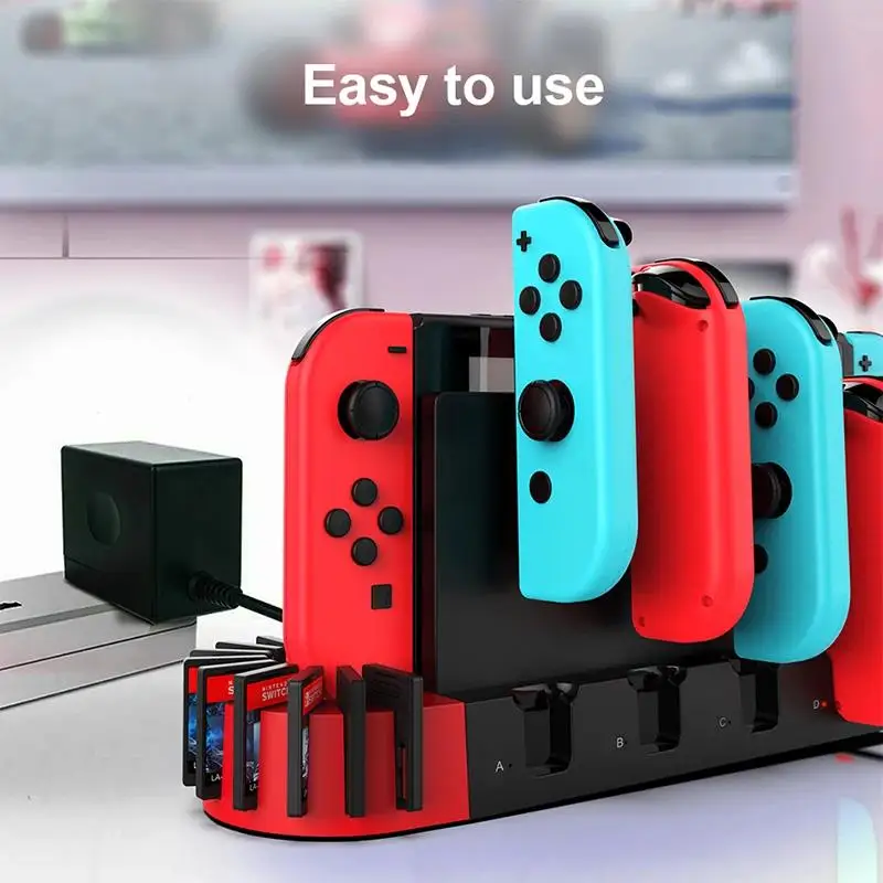 Multifunctional Charging Dock Station For Nintendo Switch & Joy-cons