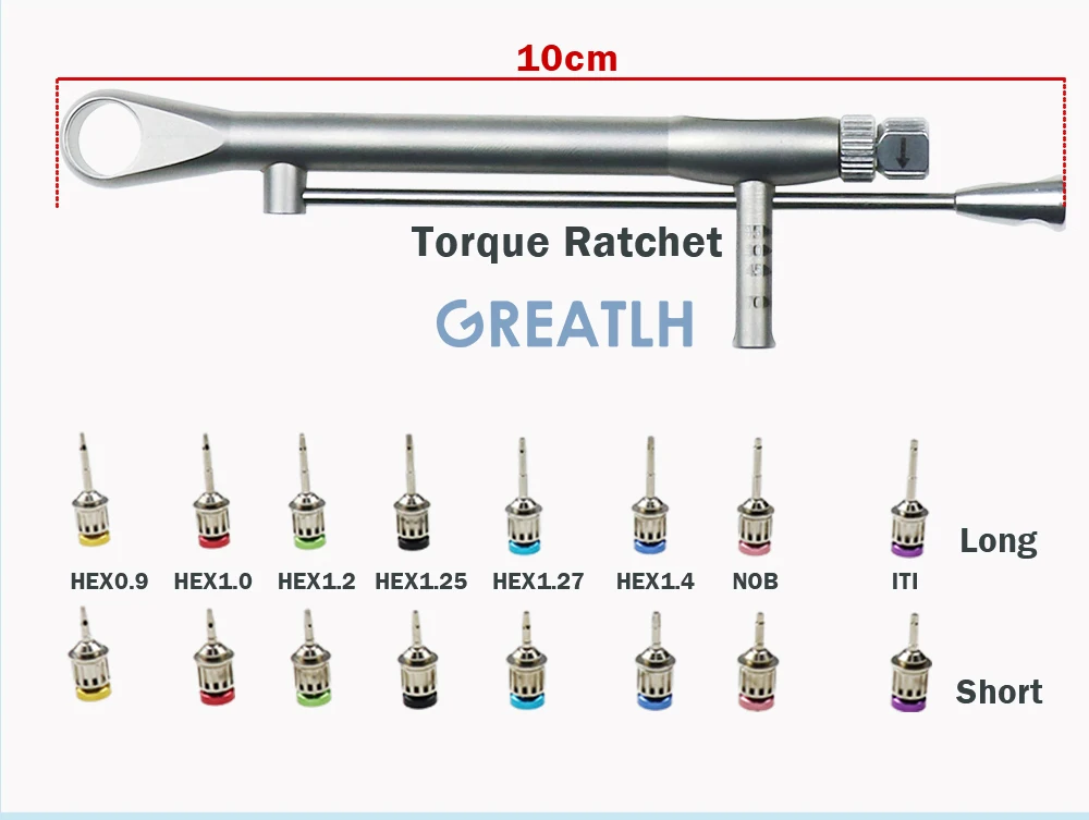 Medial Supplies Dental Products Dental Implant Torque Wrench Screw ...