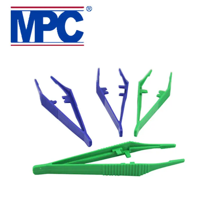 Factory Supply Hospital Medical Disposable Tweezers Sterile Plastic ...