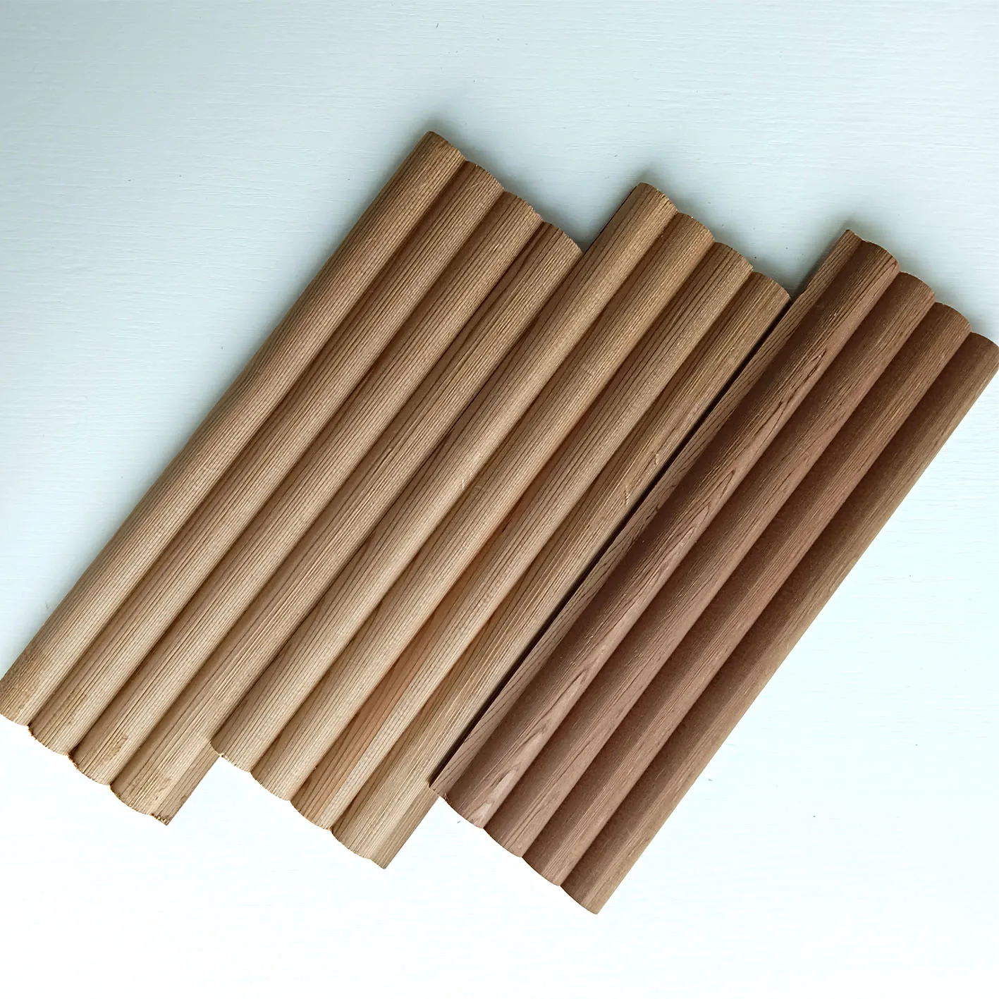 Together Seamlessly Millwork Panels Solid Wood Slats Easy Install Rib 4 ...