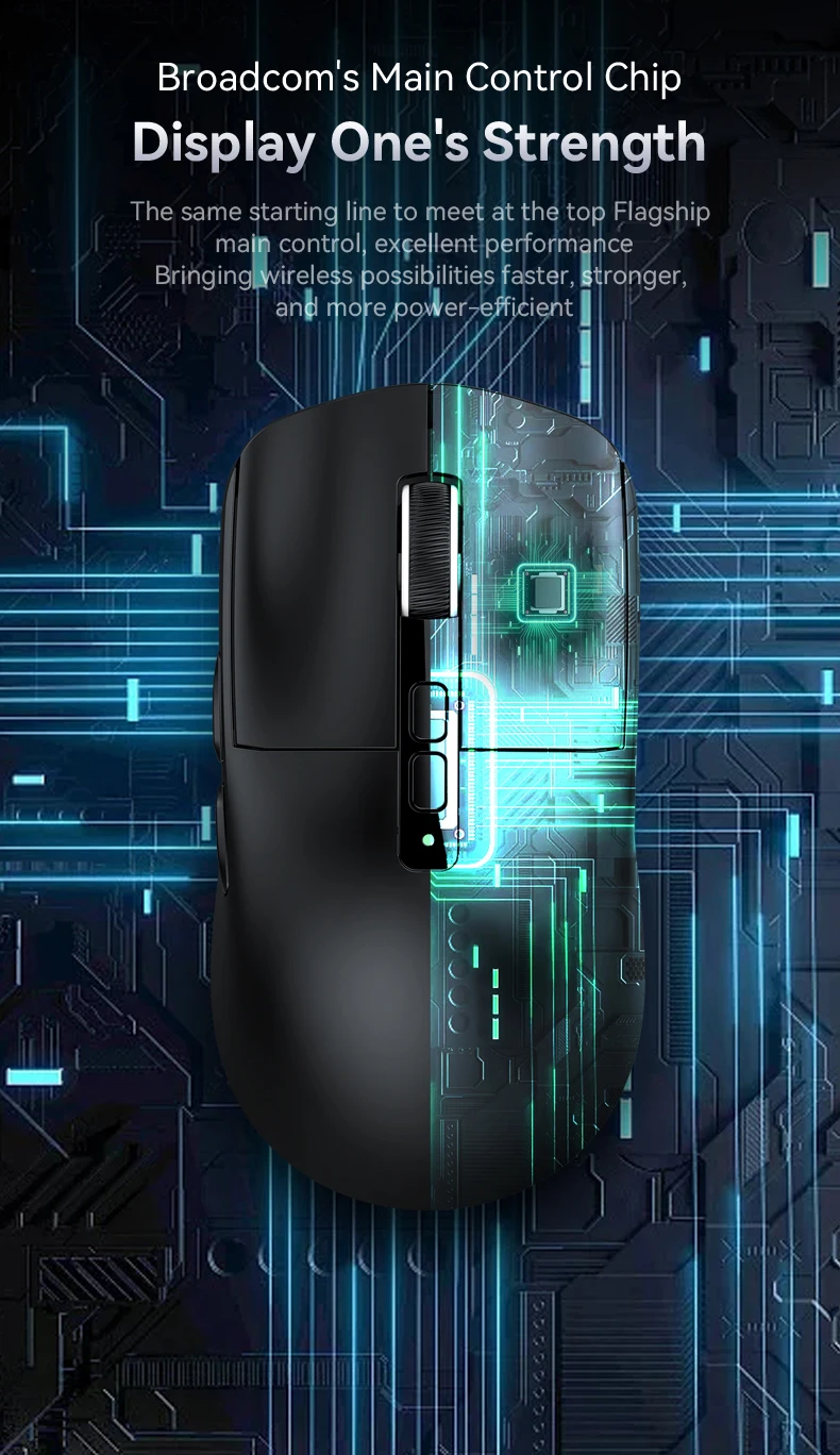 Attack Shark X6 Mouse - Lightweight E-Sports Wireless Gaming Mouse