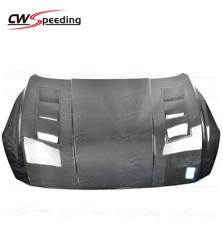 CWSPEEDING Carbon Fiber Engine Hood Bonnet for Mazda 3 Axela