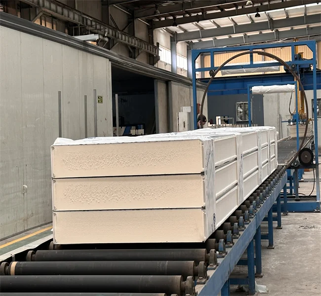 Cold Storage Board Insulation Sandwich Panel Polyurethane Core Material ...