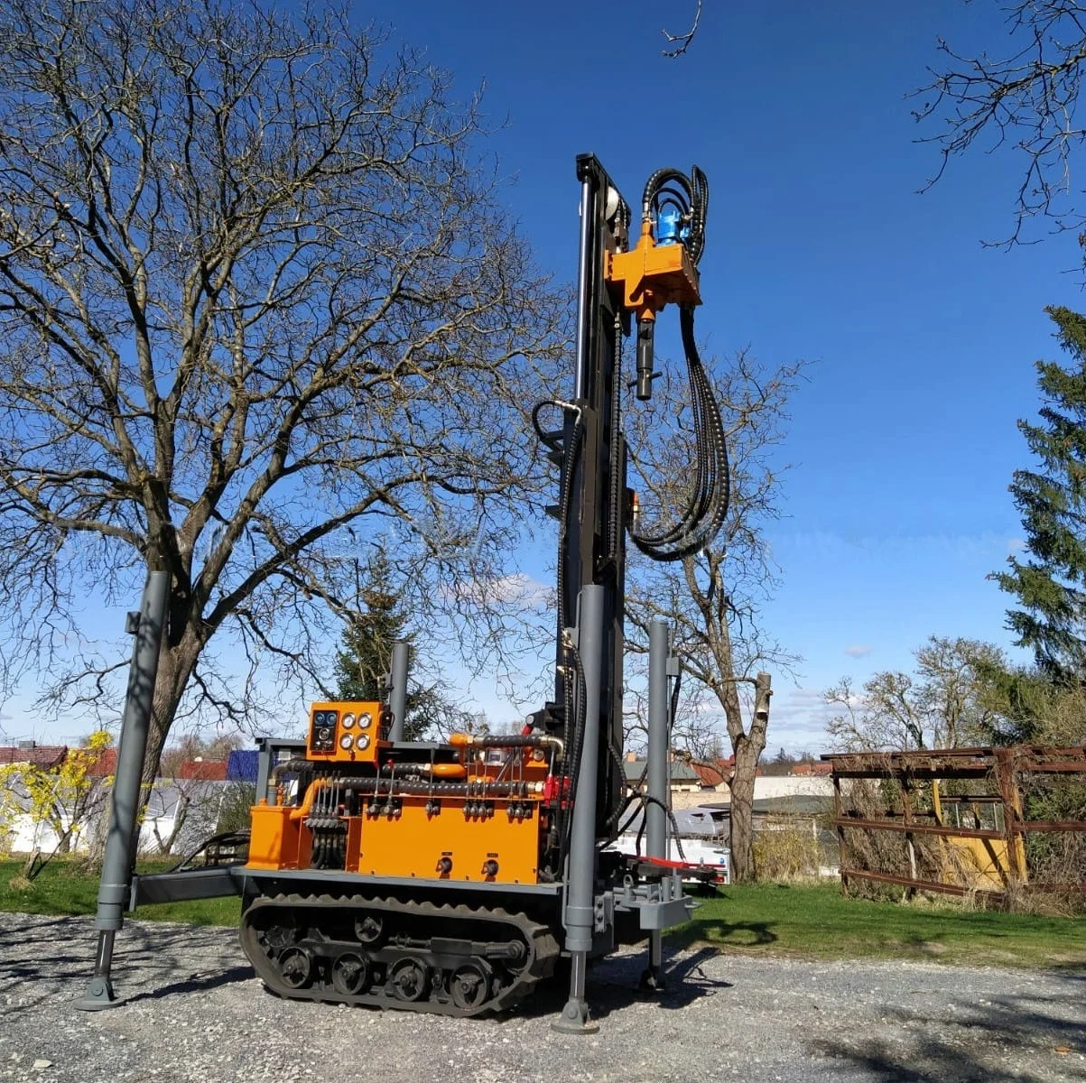 2024 Hot Selling 180m Mini Water Drilling Rig Mine Drilling Rig Direct ...