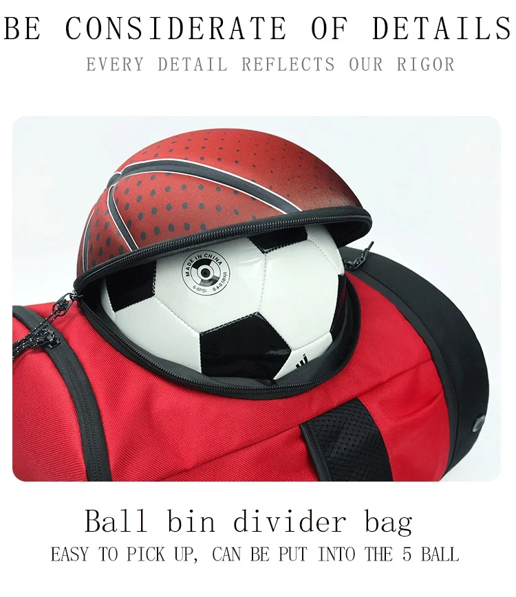 Custom Casual Sports Basketball Backpack - Waterproof & Stylish