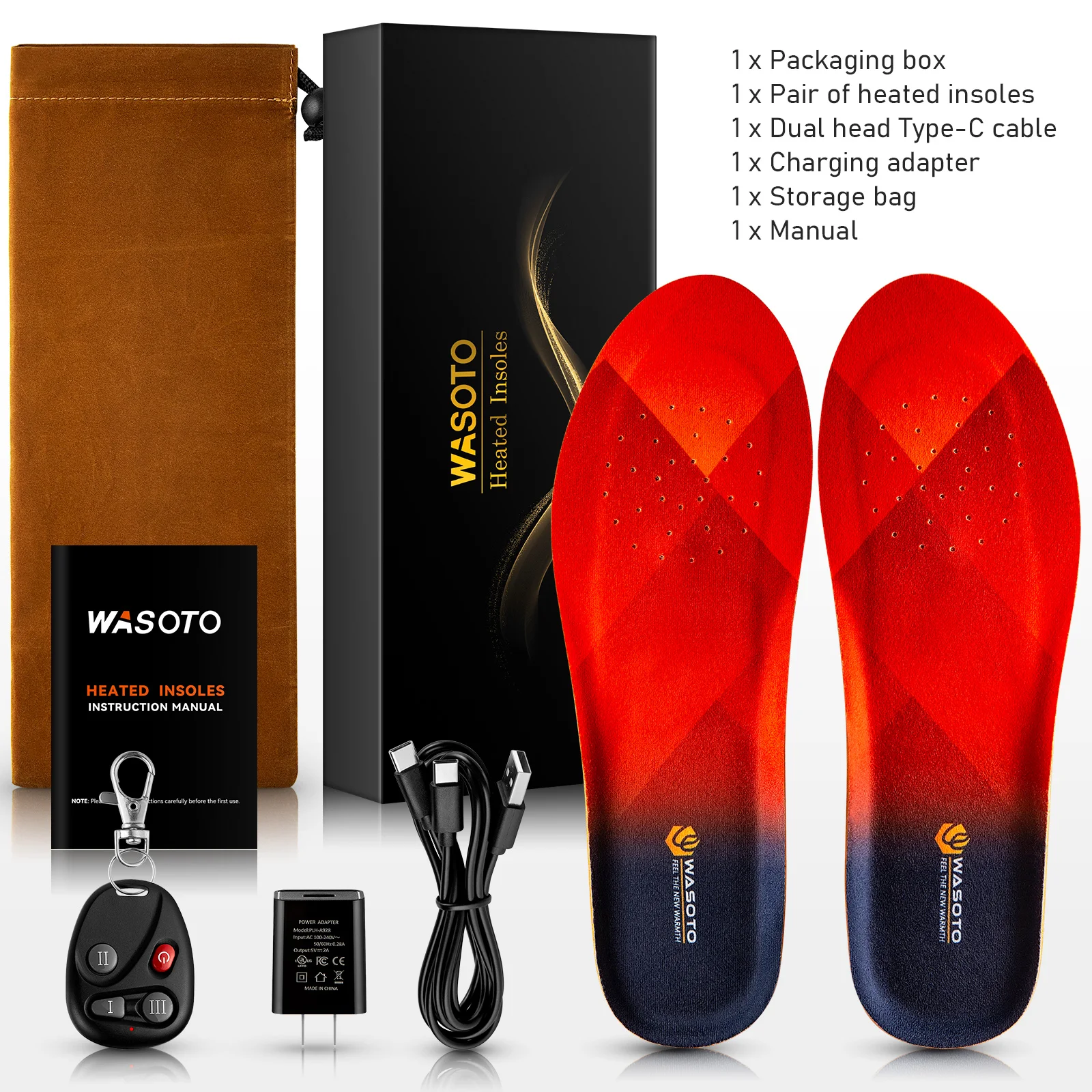Good Price Usb Electric Battery Rechargeable Heated Shoe Insoles ...
