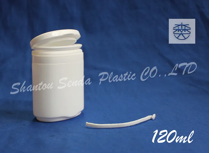120ml Plastic Medicine Bottle with Tear-pull Cap, Tear-off Cap Bottle ...