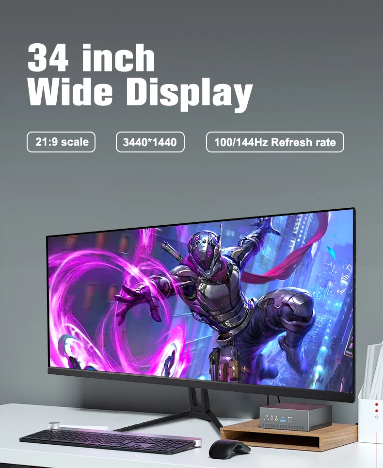 32 Inch Gaming 240hz 1ms 4K Curved PC Monitor - 27 Inch 180hz