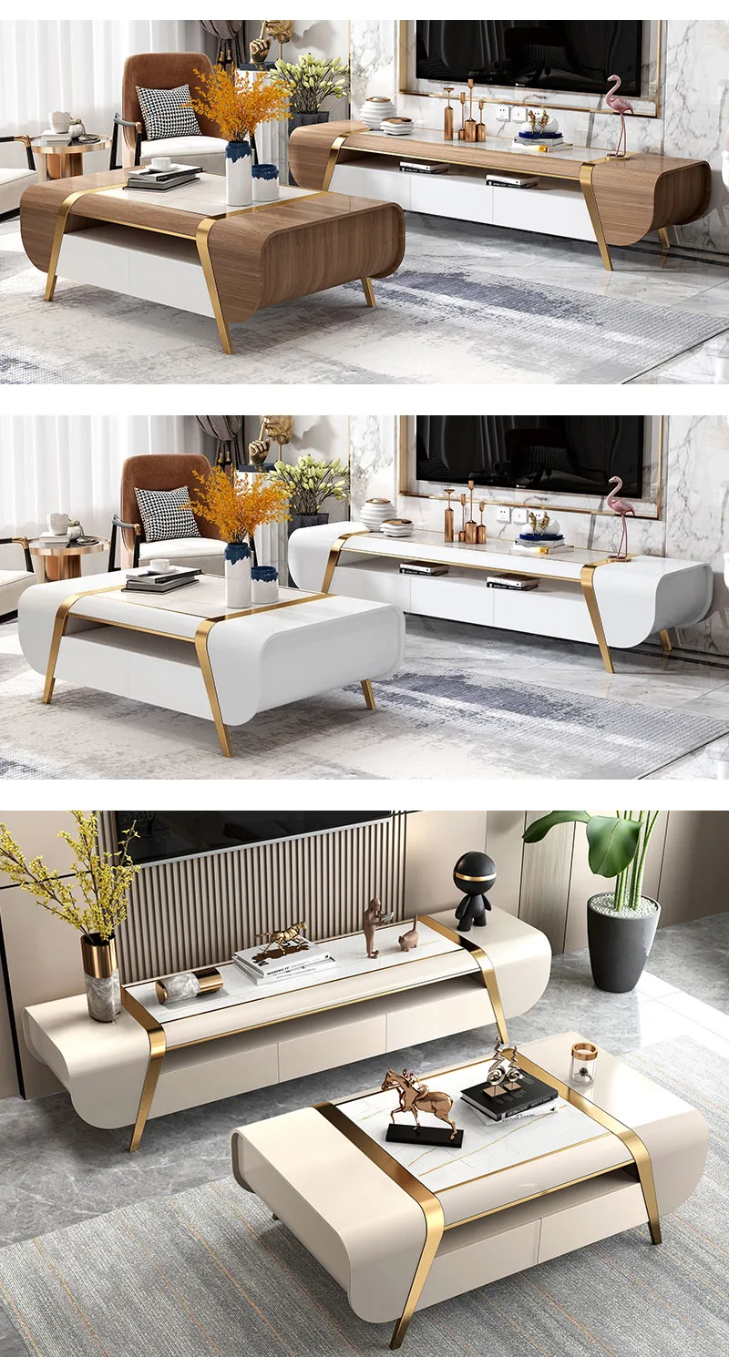 Modern Luxury Tv Stand Unit Design Living Room Entertainment Center ...