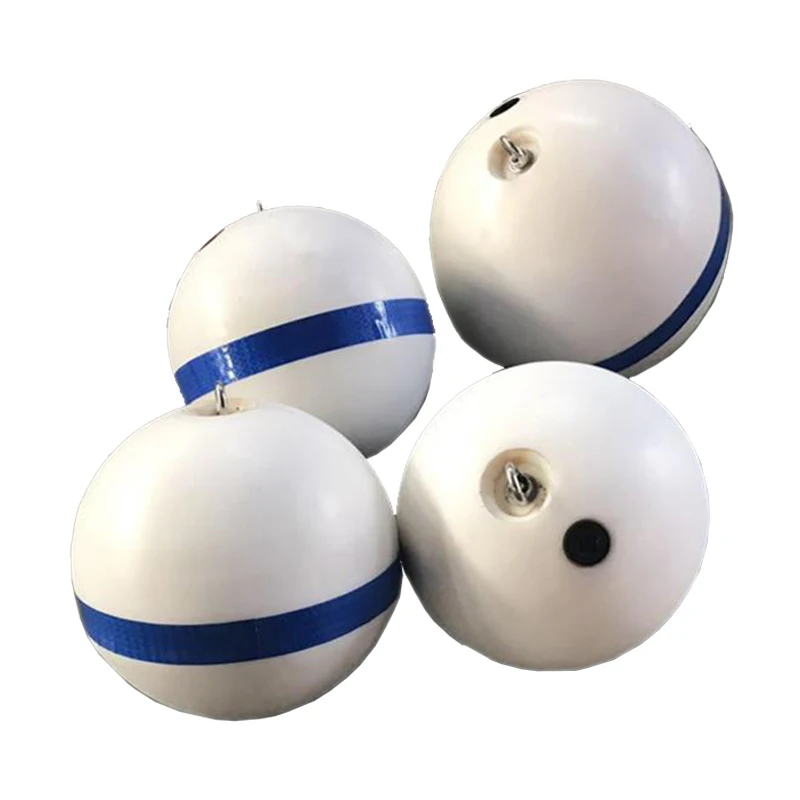 Round Plastic Float Buoy Balls Marine Floating Mooring Ball with Foam ...