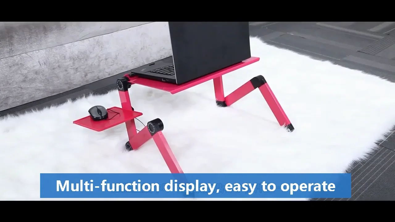 Hot Sale Bed Computer Table Laptop Holder Stand Folding Adjustable ...