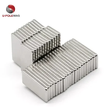 N52 Super Strong Rectangle Rare Earth Magnet Block Neodymium Magnets ...