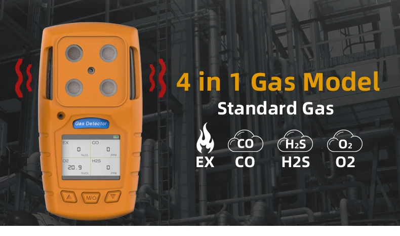 Underground Storage Tanks Oil Rigs Tanks Portable 4 Gas Monitor Gas ...