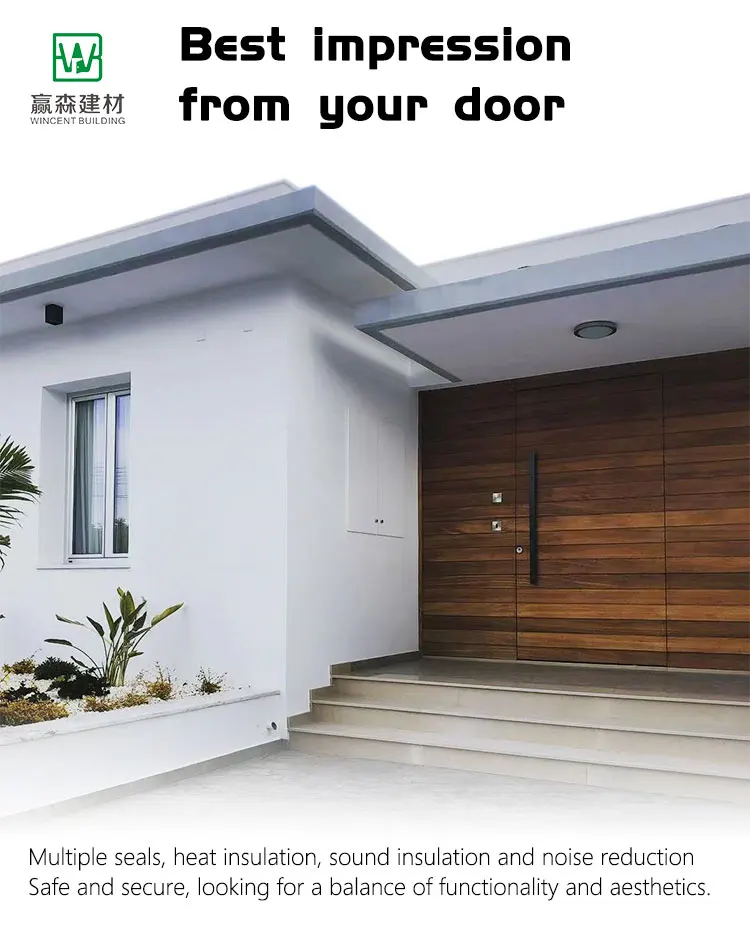 Wincent Italian Design Luxury Smart Armored Door Exterior Doors For ...