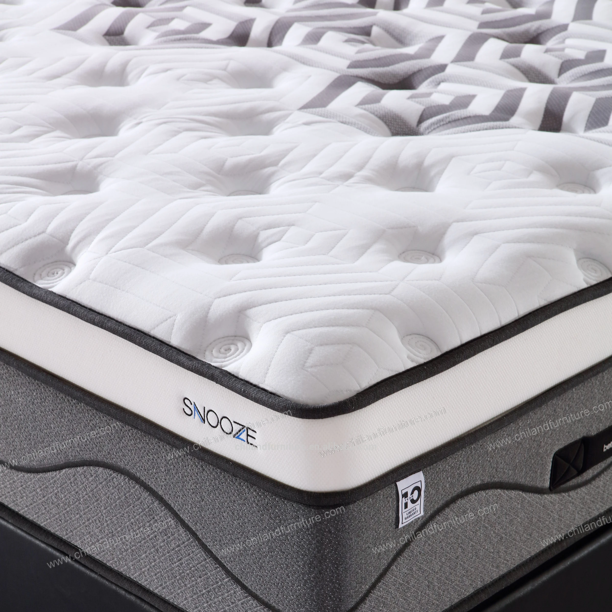 3 Zoned Mirco Pocket Plus 7-zone Pocket Spring Mattress Classic Gel ...