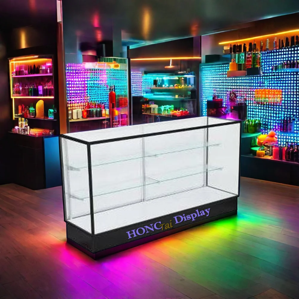 Fancy Boutique Design Shopping Mall Display Glass Sliding Drawer Door ...