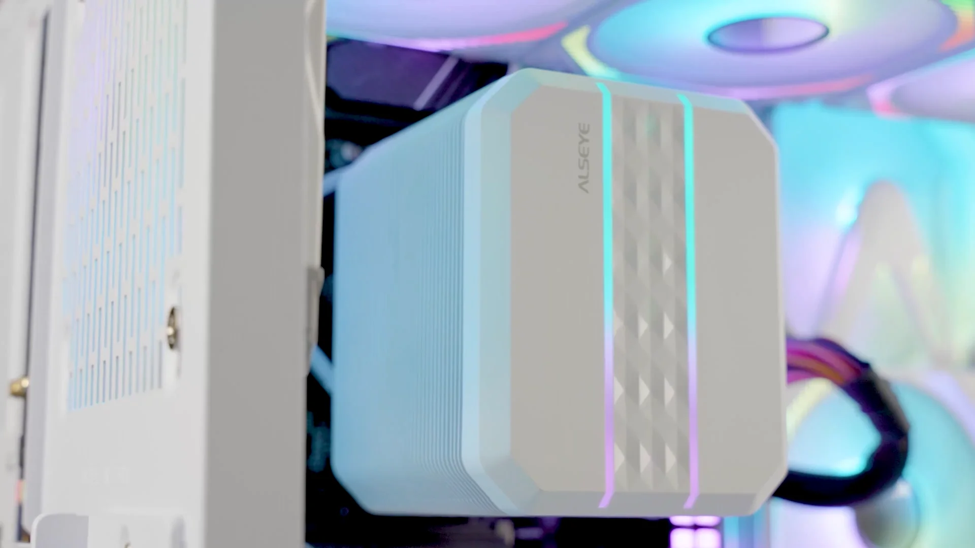 New Design Alseye M90 Colorful Argb Intel/amd Cpu Cooler Dc 12v 4 ...