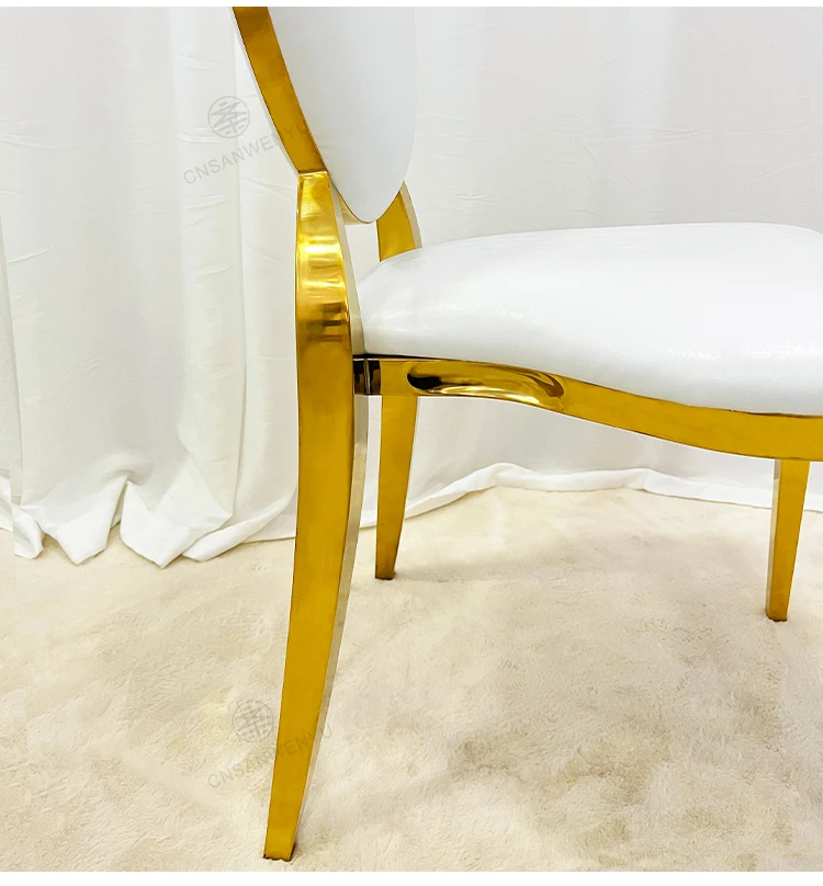 Luxury Furniture - Modern Gold Stackable Chairs for Events
