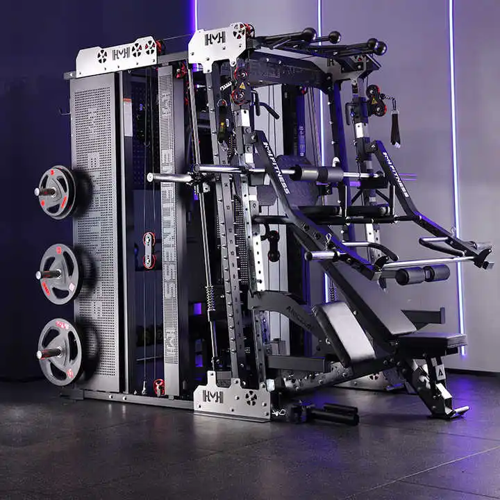 EM FITNESS Smith Machine - Multi-Functional Strength Training