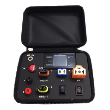 110v 220v 265v To 12v Auto Lamp Tester H4 H7 Led Headlight Bulb T10 T20 ...