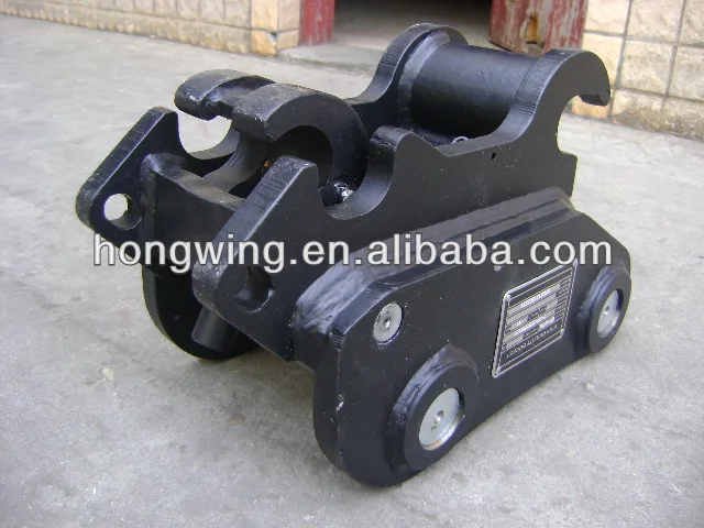 Hongwing Easy Operation Excavator Double Locking Hydraulic Quick Hitch ...