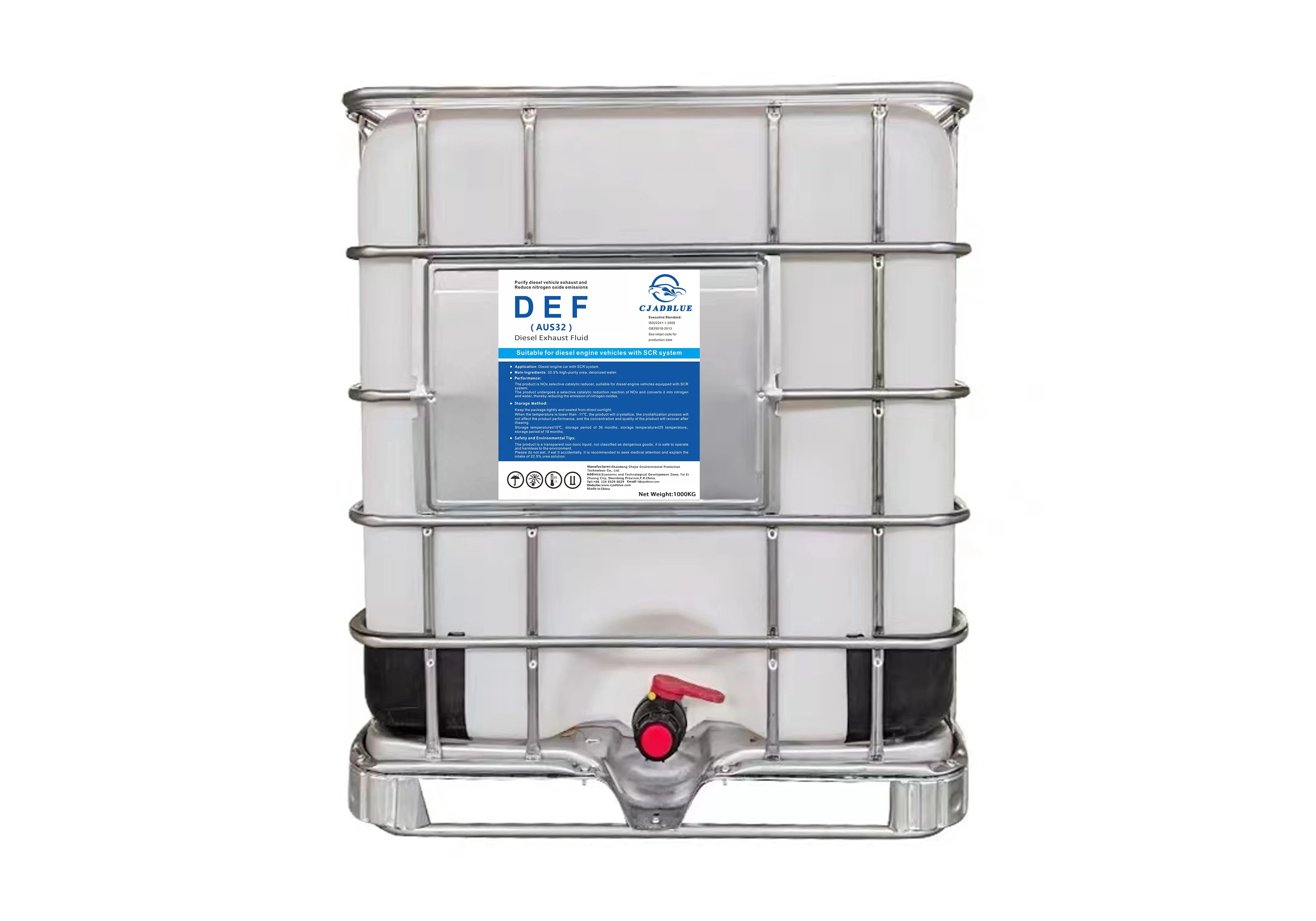 10lt 20litres 200l 500l 1000kg Ad Blue Def/ Aus 32/ 32.5 Adblue Urea Solution For Scr System ...