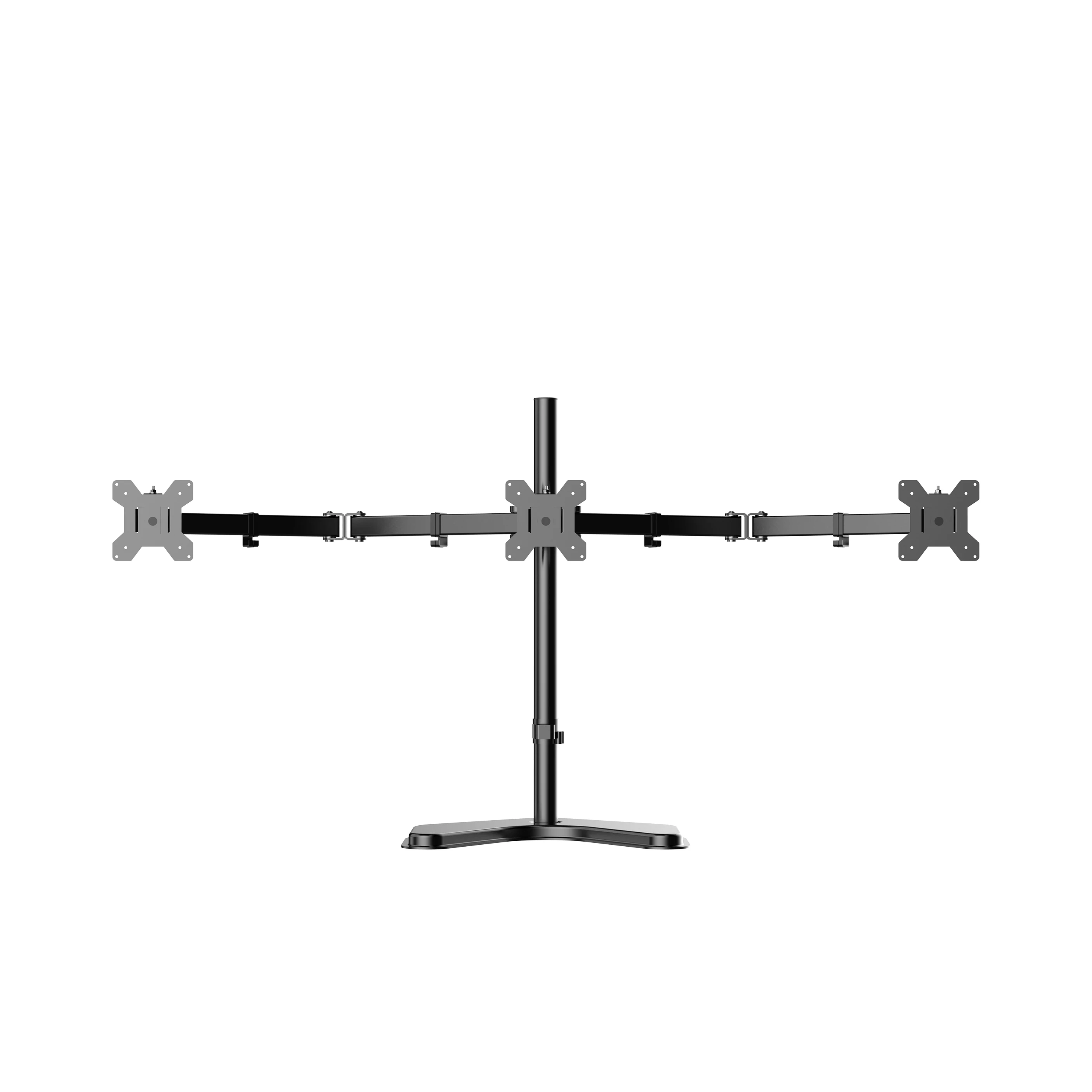Articulated Arms Triple Monitor Stand 3 Lcd Monitor Stand Mount With ...