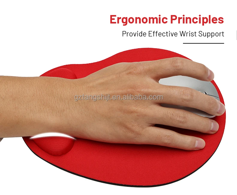 Eva Keyboard Solid Color Cartoon Wrist Pc Cartoon Mouse Pad Hand ...