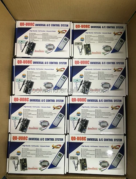 QUNDA QD-U08C Universal A/C Control System Board - 2 Years Warranty