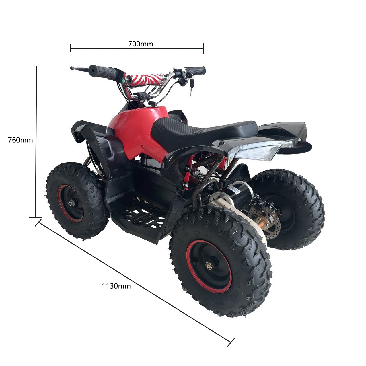 1000w Motor 48v Battery Electric Atv Wholesale Quad Bike All Terrain ...