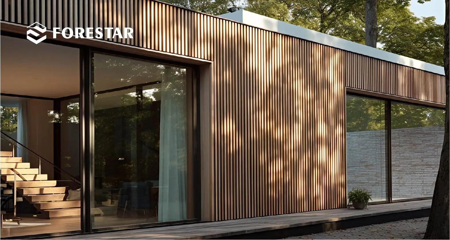 New Weatherproof Villa Hotel Exterior Wall Paneling Composite Siding ...