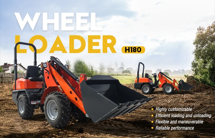 Dongcheng D-600 and D-400 Mini Wheel Loaders - High Performance