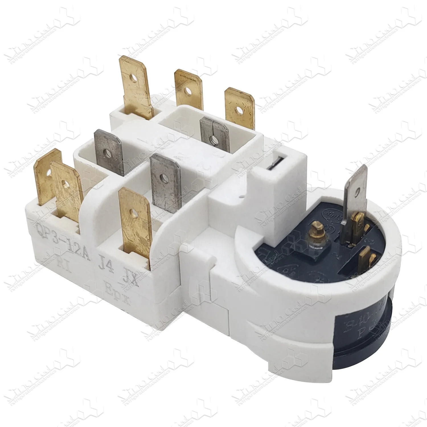 QP3-12A Refrigerator Compressor PTC Starter Overload Protector Relay